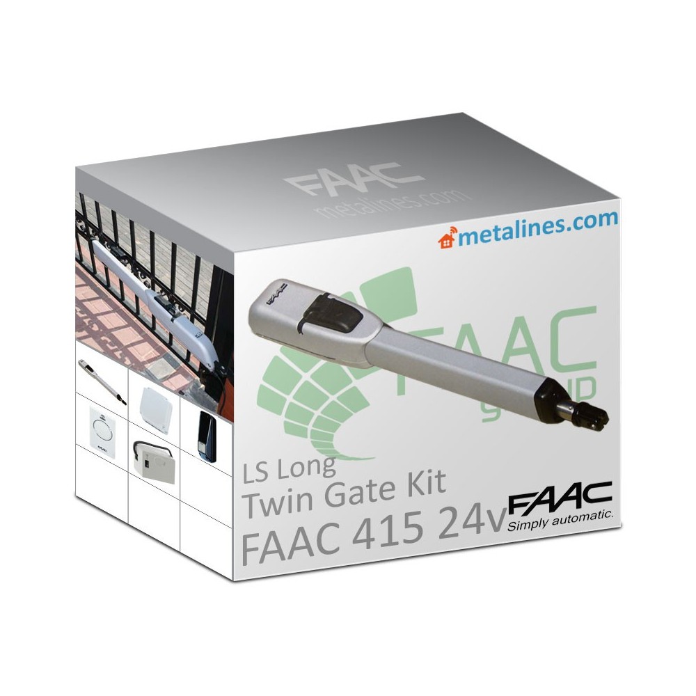 415 L LS 24V KIT Swing Gate Kit | FAAC