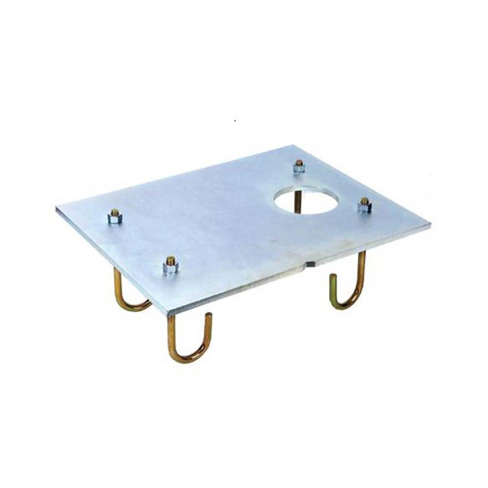 884 FOUNDATION PLATE 737628 Sliding Gate Motor Part | FAAC