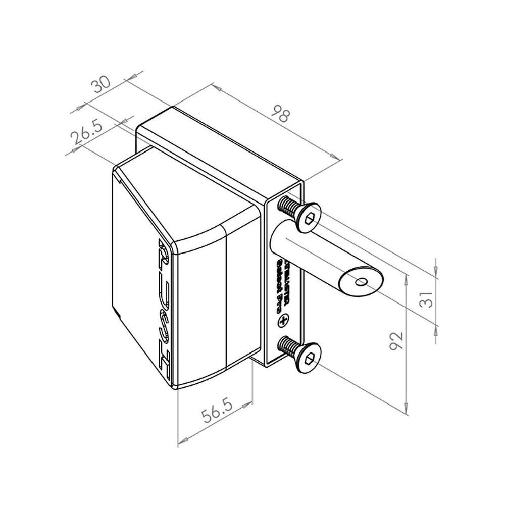 SELECT PRO QUICK EXIT GATE LOCK KEY ACCESS Gate Lock | GATEMASTER