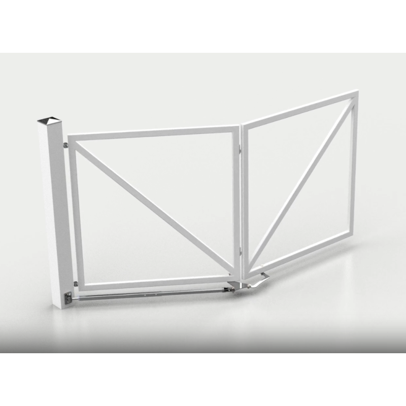 Twin Drive E-Box for Bi-Folding Single Leaf Swing Gate | CAIS HARDWARE