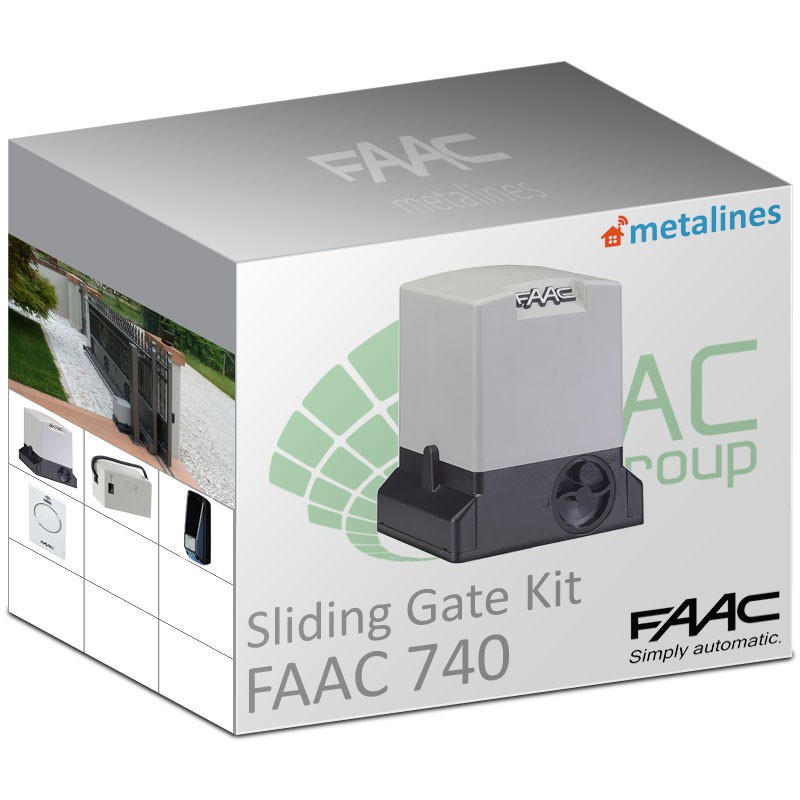740 UK KIT Sliding Gate Kit | FAAC