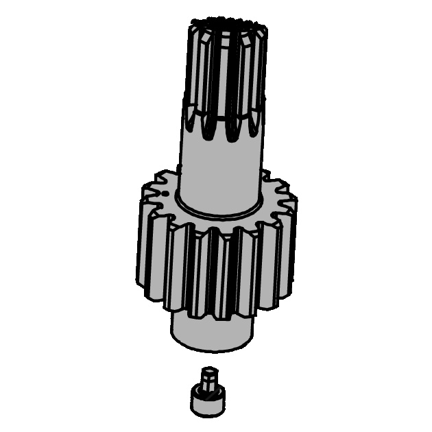 S800 E SHAFT 63000558 Parts | FAAC