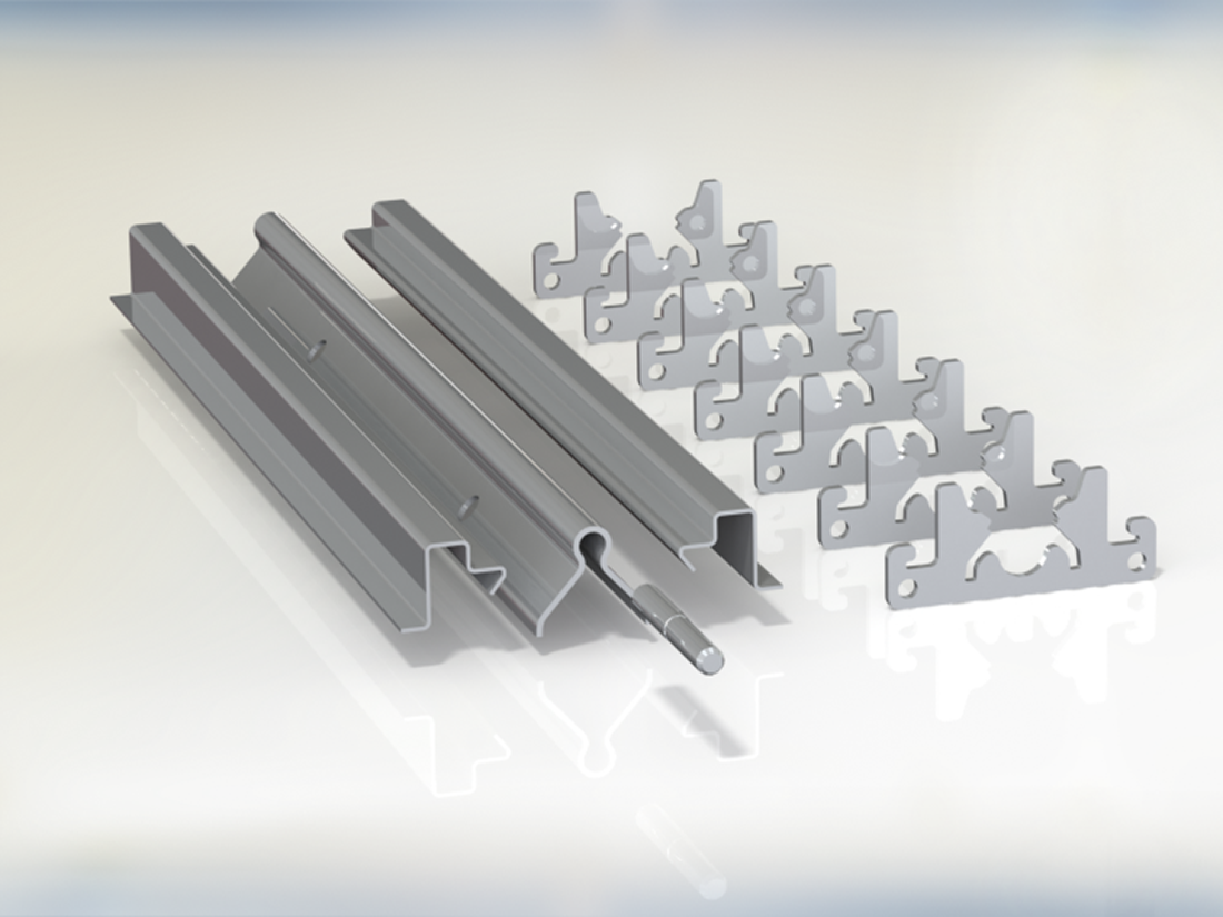 CAIS VECTOR PACK 3M SLIDING GATE TRACK Ground Track Rail | CAIS HARDWARE