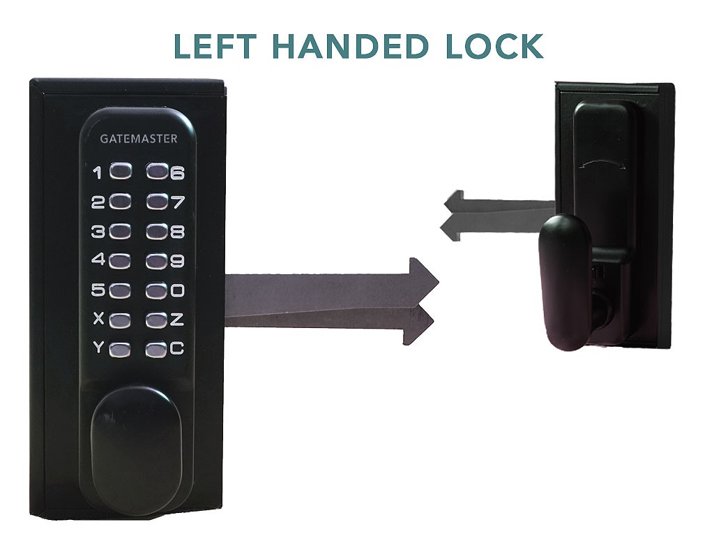 Superlock Digital Sliding Gate Lock Single Keypad | SGLDS