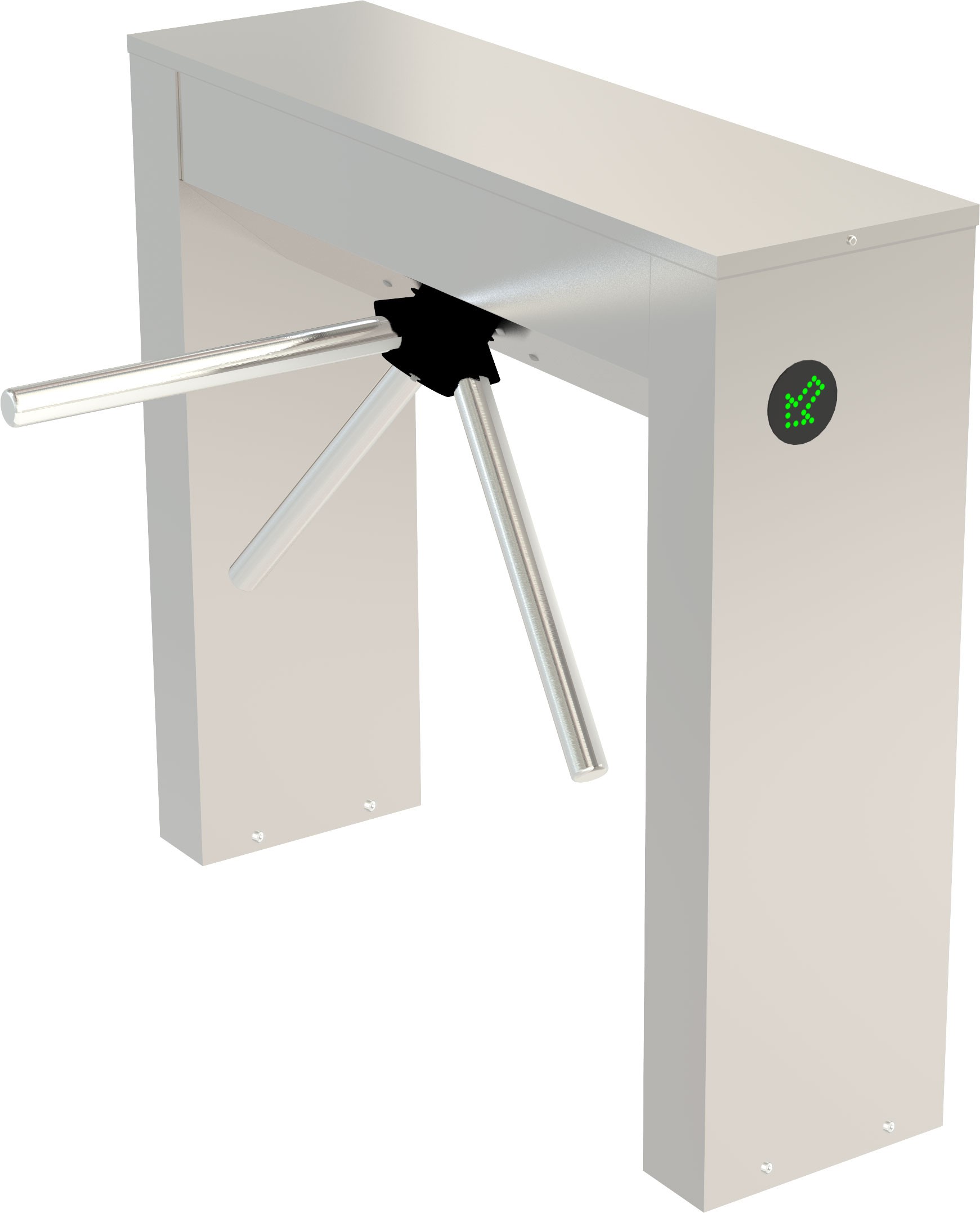 Waist Height Pedestrian Turnstile from CAME OZAK (OZ\700EN1S)