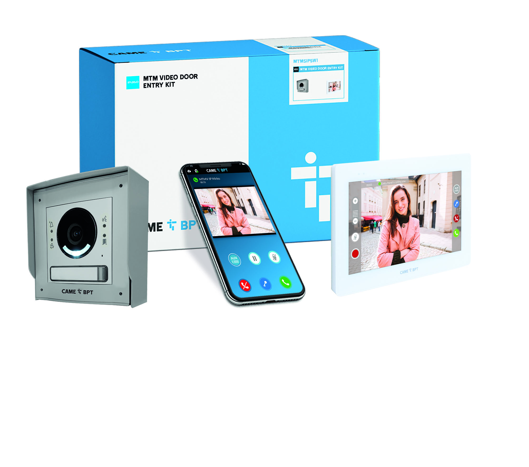 BPT MTM XTS IP VIDEO INTERCOM KIT Intercom | MTMSIP5W1