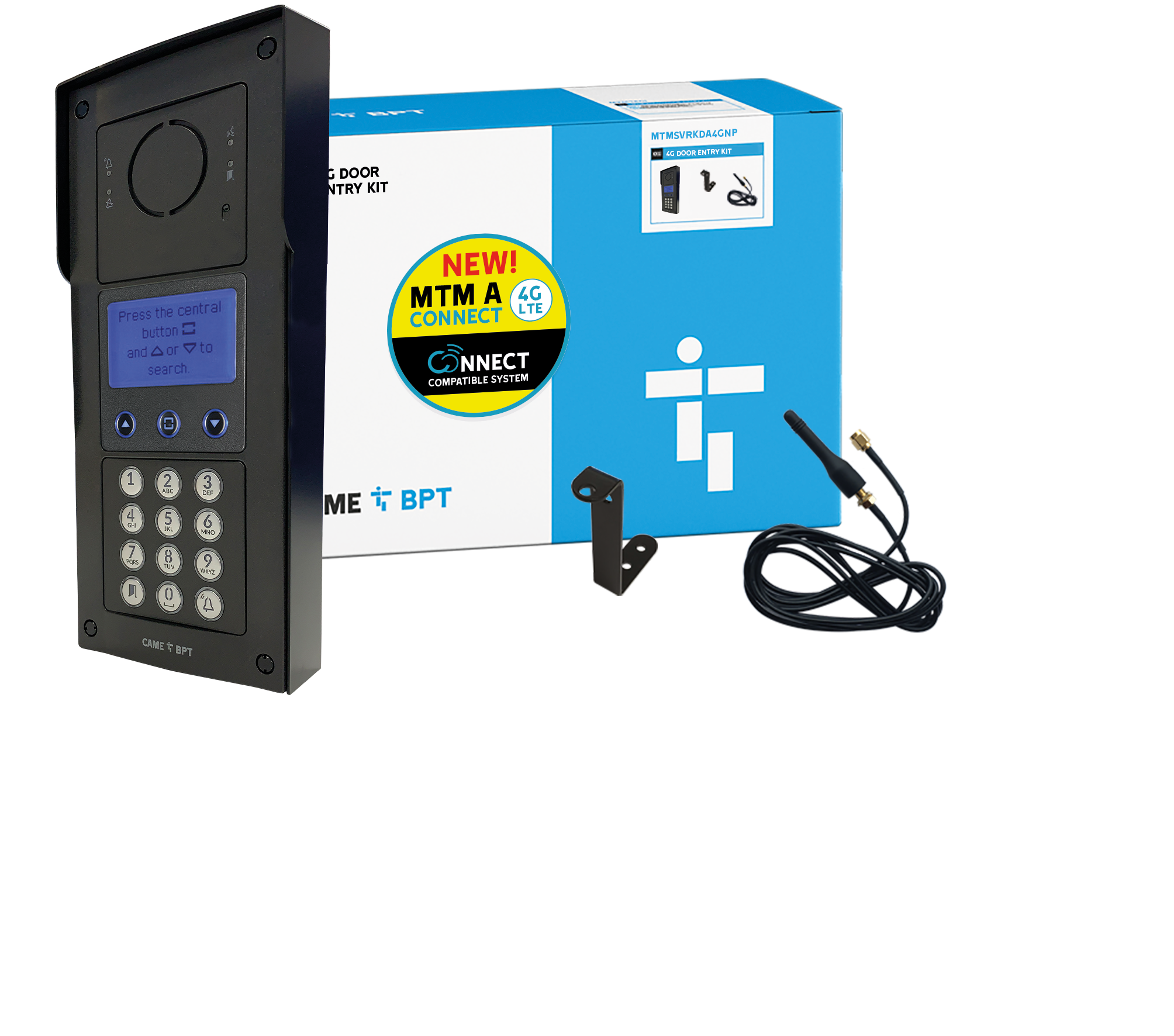 MTM VR 4G Digital Audio Intercom with Keypad (Surface Mount) – Secure ...