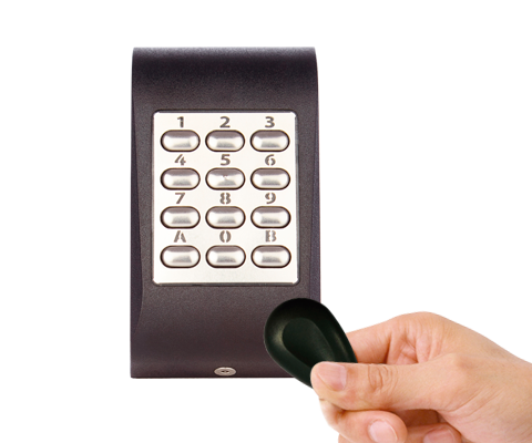 Videx MTPADPBK-EH-SA Black Standalone Keypad + RFID Reader