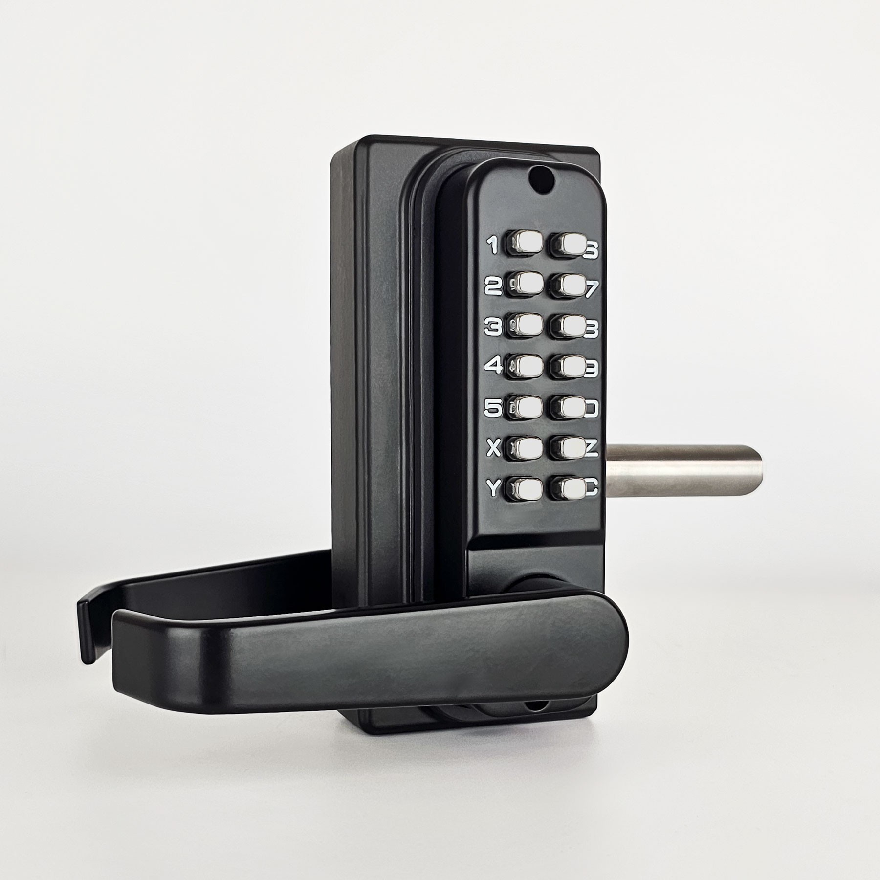 SUPERLOCK 2.0 DIGITAL DOUBLE SIDED Gate Lock with lever handles | BDGL