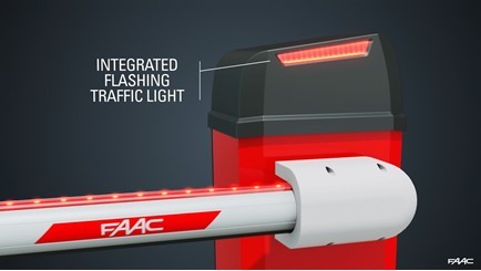 FAAC B614 5m Standard Rectangular Beam Barrier Kit (B614 5M REC KIT)
